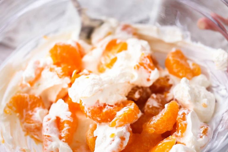 Fanta Cake Recipe with Mandarins and Sour Cream | Purple Avocado